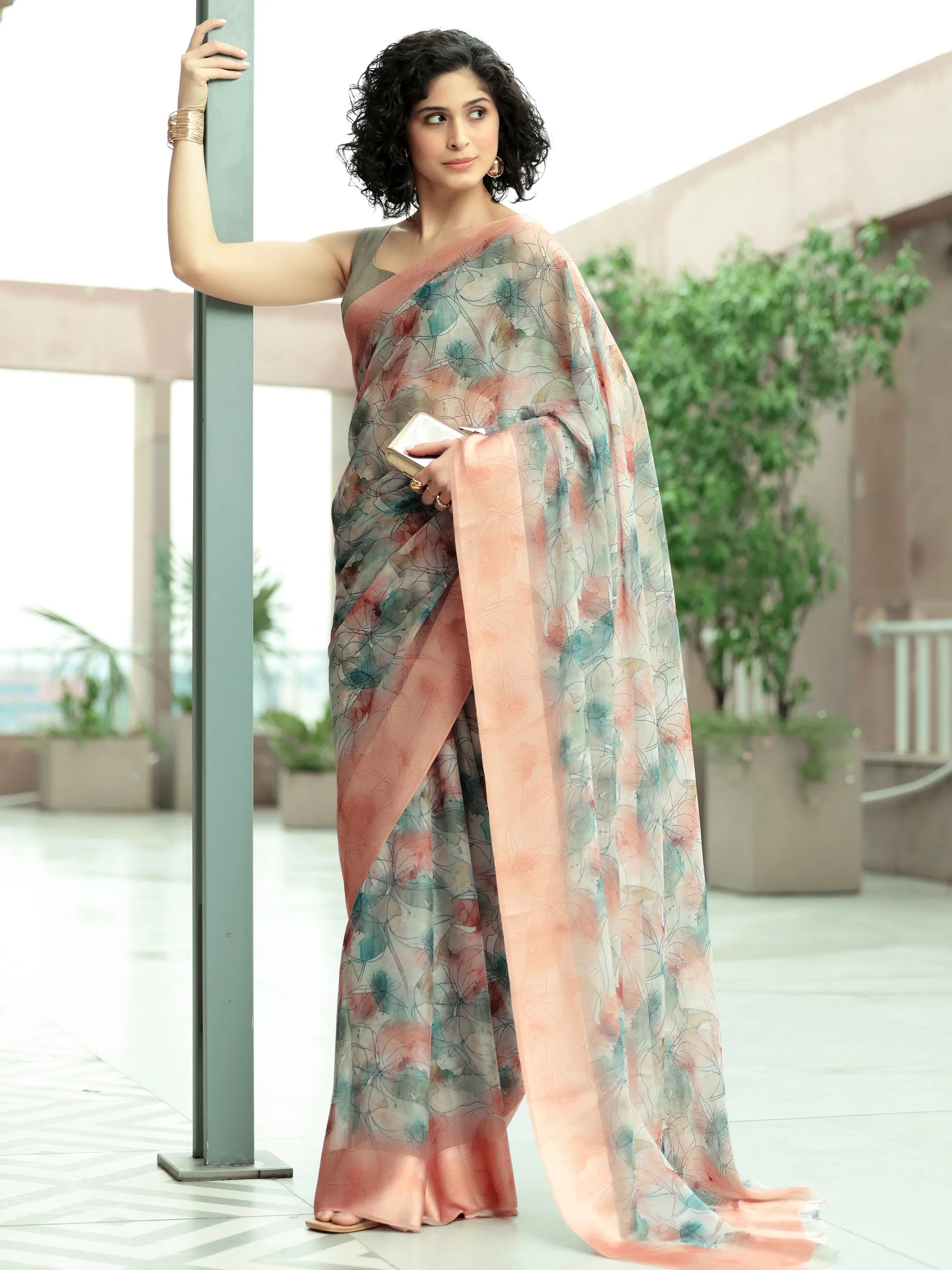 Chiffon saree online store