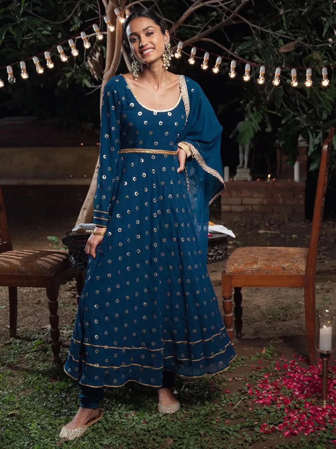 Georgette Suits - Buy Georgette Suits for Women in India | Libas