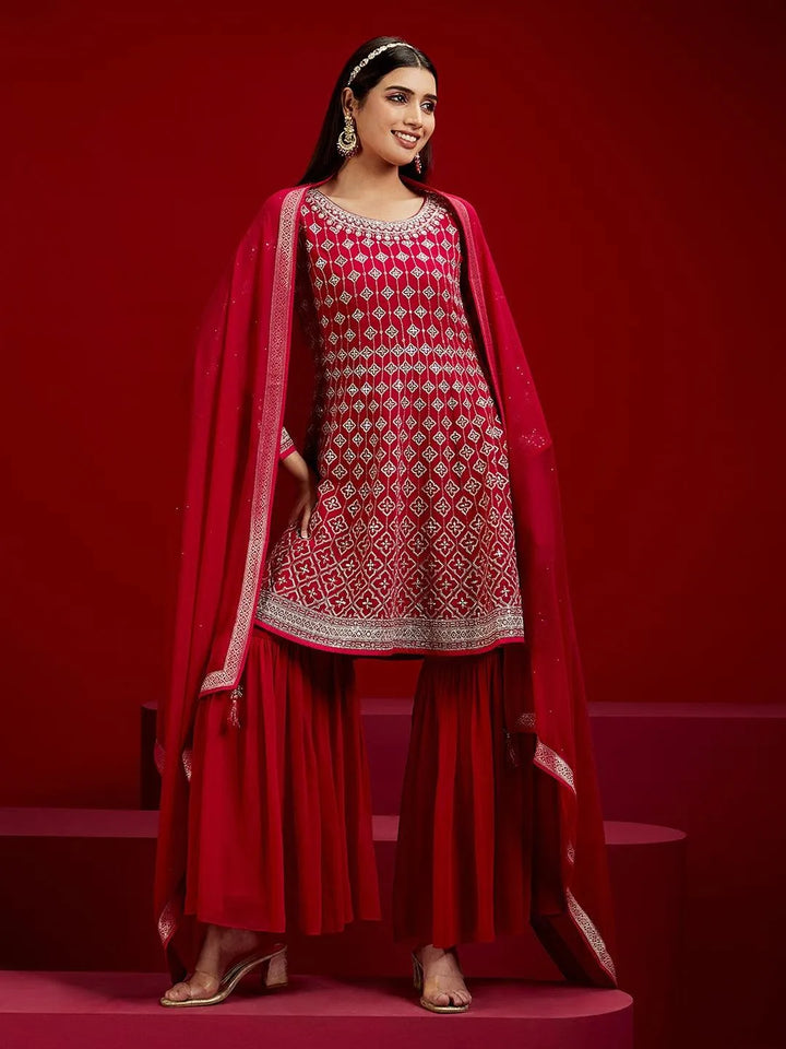 Buy Designer Sharara Suit Sets Online at Best Prices | Libas