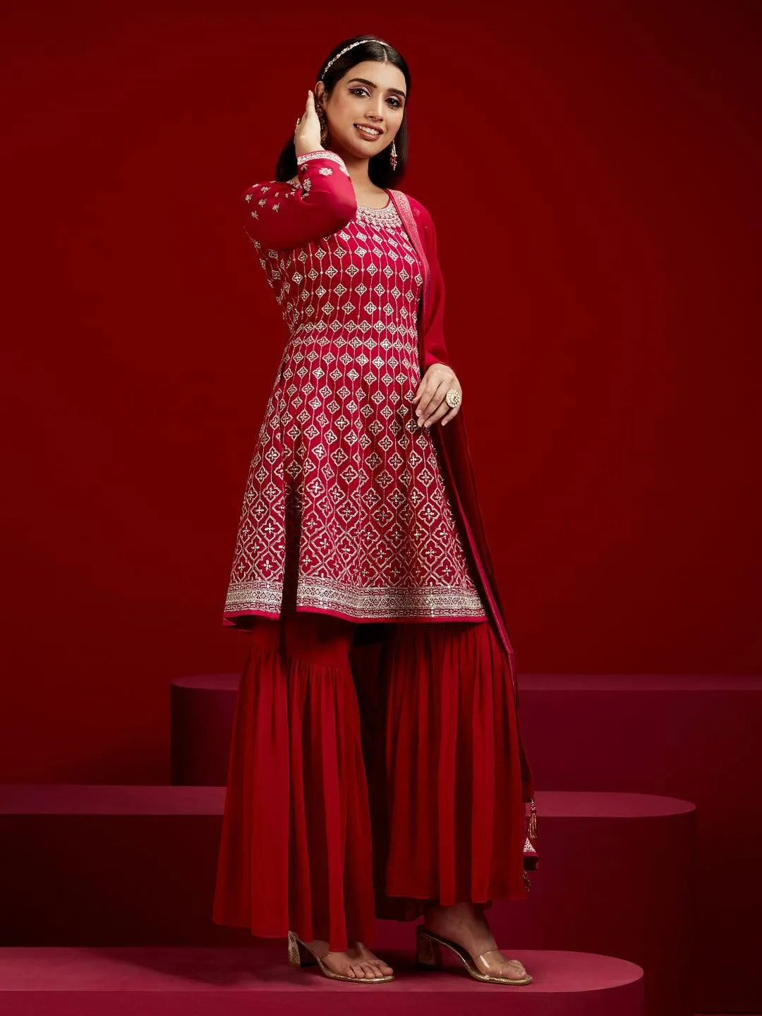 Buy Designer Sharara Suit Sets Online at Best Prices | Libas