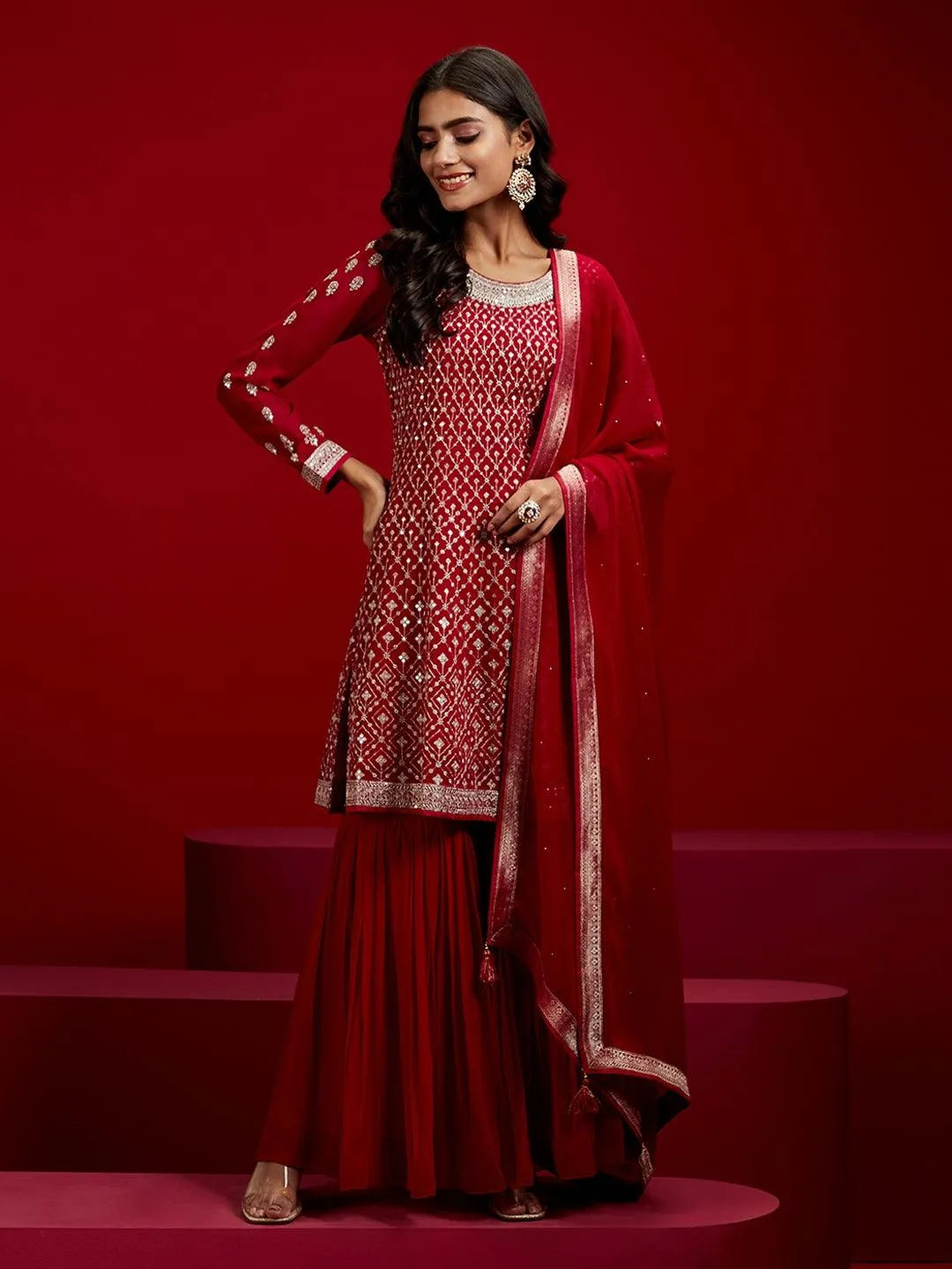 Buy Designer Sharara Suit Sets Online at Best Prices | Libas