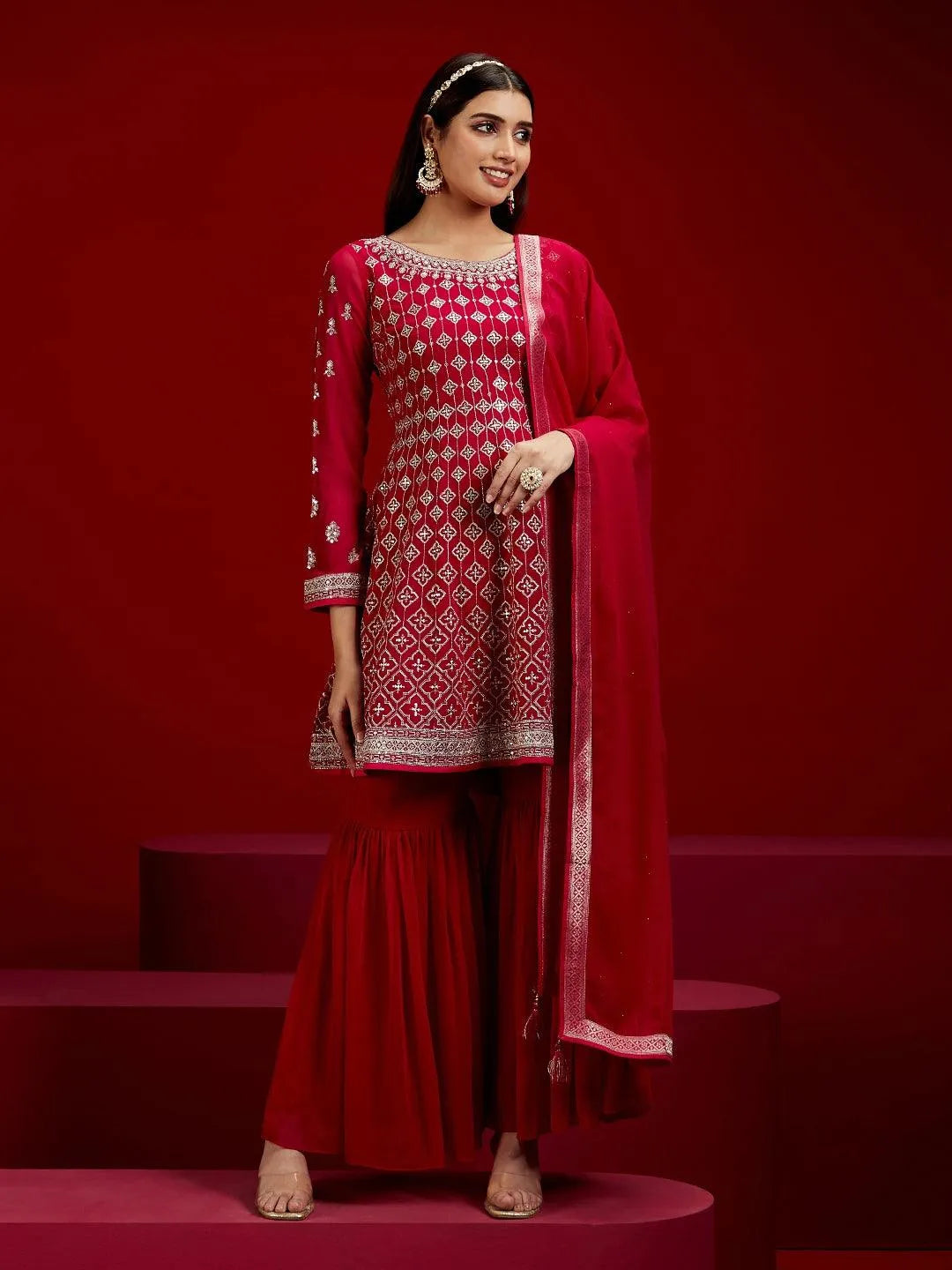 Buy Designer Sharara Suit Sets Online at Best Prices | Libas